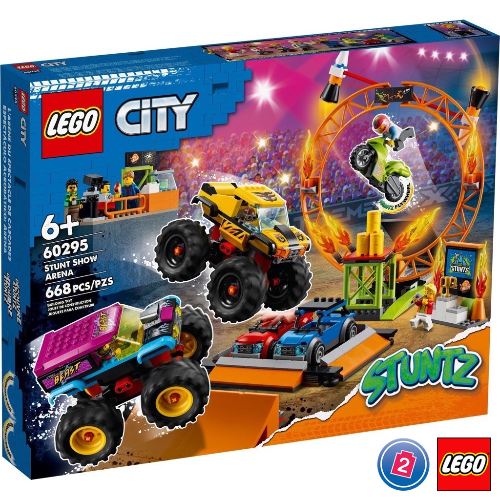 เลโก้ LEGO City 60295 Stunt Show Arena | Shopee Thailand