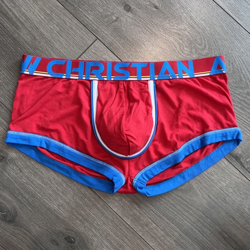 Andrew Christian Boxer (M size ผ้าเรย่อน) กางเกงในชาย บ็อกเซอร์ เป้าตุง ...