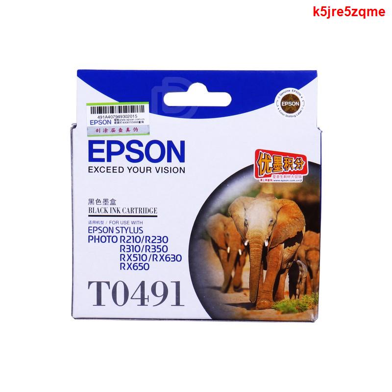 ♂ Epson original T0491 ตลับหมึก EPSON STYLUS PHOTO R210 R230 R310 R350 ...