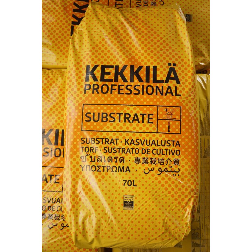 พีทมอส นำเข้าจากฟินแลนด์ Kekkila ยกกระสอบ 70 ลิตร ถูกกว่า | Shopee Thailand