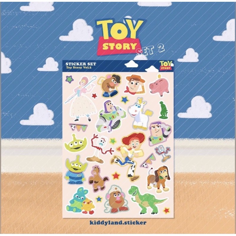 TOY STORY STICKER VOL.2 A5A6 กดลิ้งค์นี้ทั้ง2ไซส์ - kiddyland.sticker ...