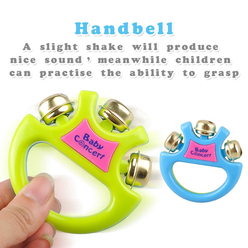 Baby Cartoon Rattle Drum Infant Kids Musical Toys Set Newborn Boys ...