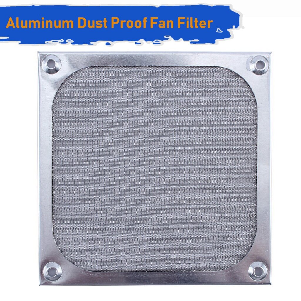 🔥กรองพัดลม Aluminum Dust Proof Fan Filter 120mm | Shopee Thailand