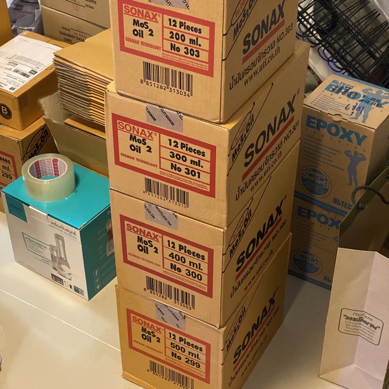 Sonax 200 300 400 500ml. ของแท้ โซแนกซ์ น้ำมันอเนกประสงค์ กันสนิม Sonax Mos 2 Oil ...