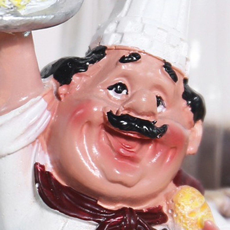 Resin Chef Pepper Bottle /Condiment Bottles Decoration Creative Crafts ...