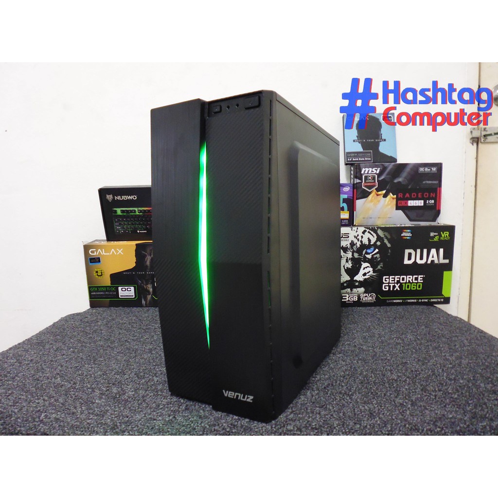 คอมประกอบพร้อมจอ 19 นิ้ว Core i3 2100 / Ram 8 GB DDr3 bus 1600 (4*2 ...