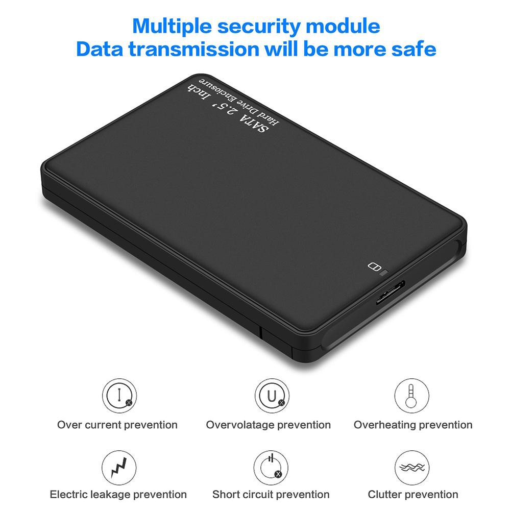 2 . 5 Hdd Sata To Usb 3 . 0 Ssd ฮาร์ดดิสก์มือถืออะแดปเตอร์ Enclosure ...