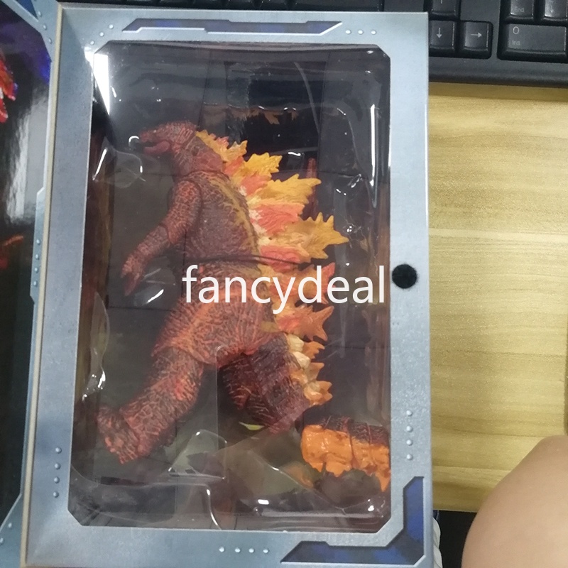 NECA 2019 Godzilla Monster Model PVC Nuclear Jet Energy Ver Action ...