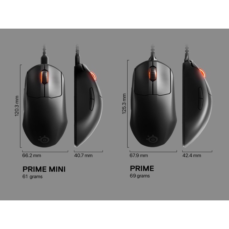 SteelSeries Prime Mini Mouse - vl5y_47wqu - ThaiPick