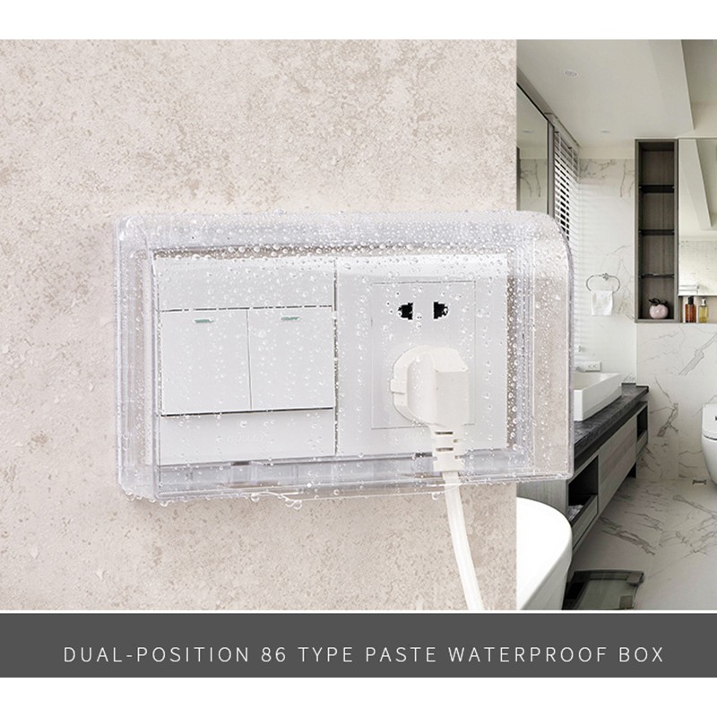 Flush-type Socket-outlet Plastic Cover Protected waterproof Enclosure ...