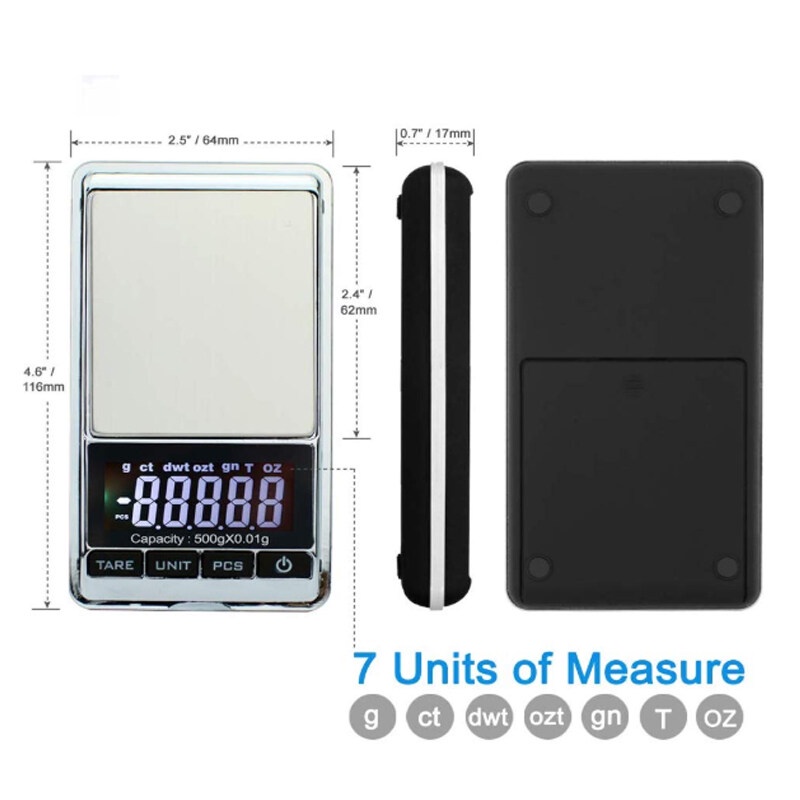 PP.Store เครื่องชั่งดิจิตอล เครื่องชั่งทอง เครื่องชั่งจิวเวอรี่แบบพกพา ...