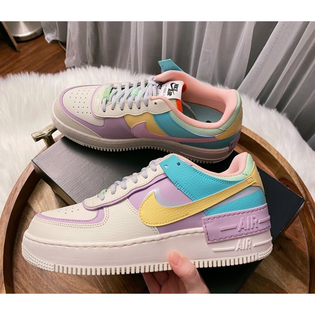 Nike Air Force 1 Shadow CI0919-101 Macaron Candy - p4qcwrcs26 - ThaiPick