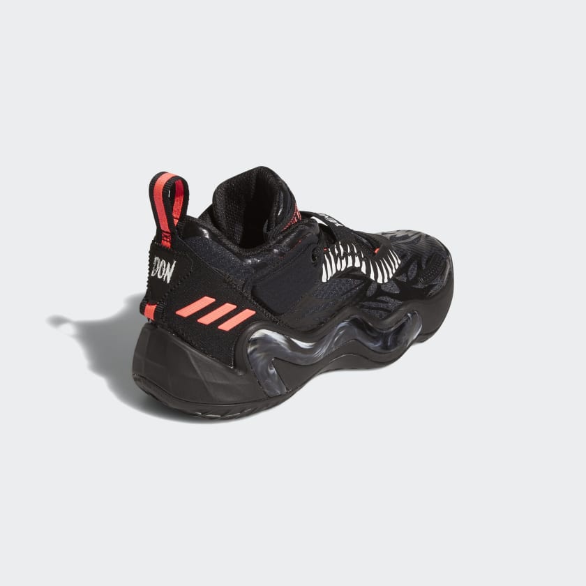 รองเท้าบาส Adidas D.O.N ISSUE 3 Venom และ Carnage Marvel Studio Kids ...