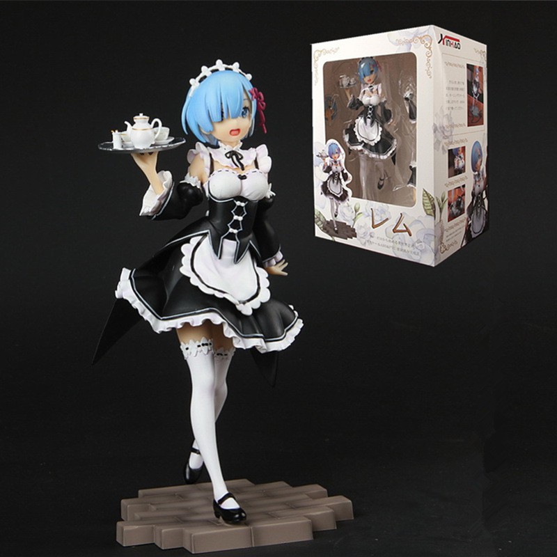 รูป:Anime Re:Life in a different world from zero Rem Figure Face change ...