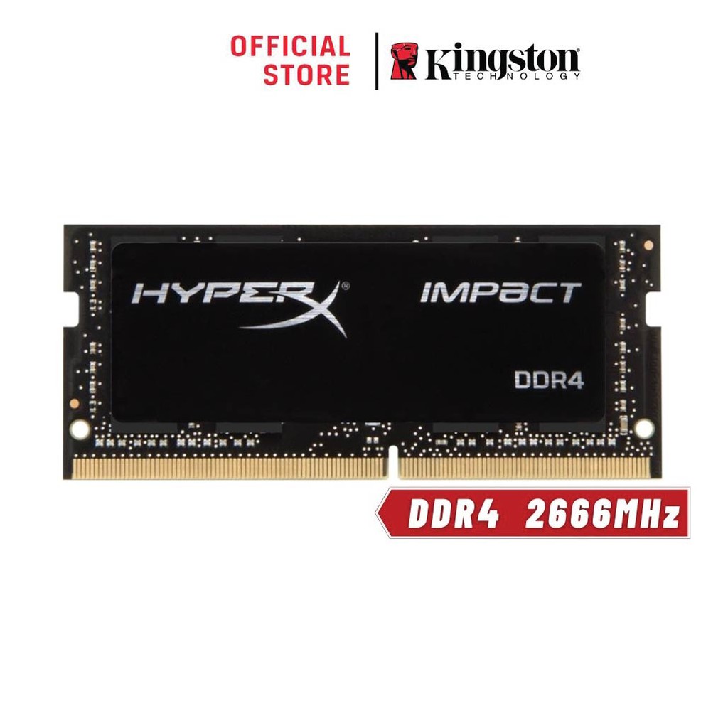 【In Stock】Kingston HyperX Impact DDR4 Ram SODIMM 2666MHz 4g 8gb 16g 32gb CL15 laptop memory 1.2V ...