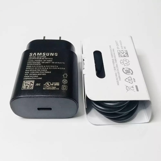 สายชาร์จเร็ว Samsung Note10 ชาร์จเร็ว ของแท้ Super Fast Charger PD PSS 25w Super Fast Charging ...