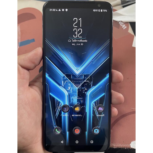Asus Rog 3 Rog3 ใหม่ 95 โทรศัพท์มือถือ มือสอง 128GB Snapdragon 865 plus 5G โทรศัพท์มือถือ ...