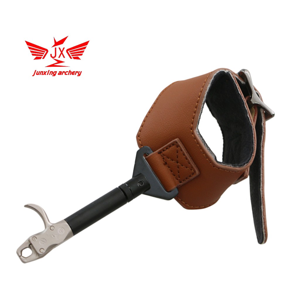 Junxing Leather Archery Arrow Release Aid Bow and Arrow Shooting ...