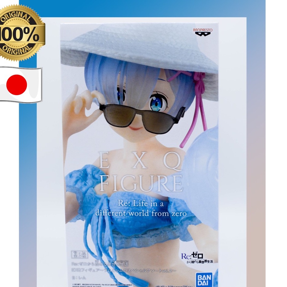 ฟิกเกอร์ : Rem EXQ Figure Re : Life in a different world from zero Vol.2 ของแท้ Japan | Shopee ...