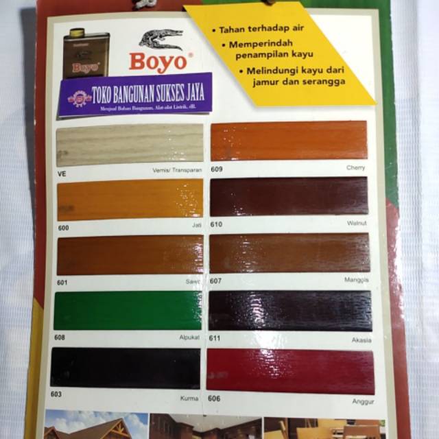 Vernis Boyo รองเท้าผ้าใบแบบพิเศษ 1 ลิตร (Delivery In Java Island Only) - suksesjaya_1217.th ...