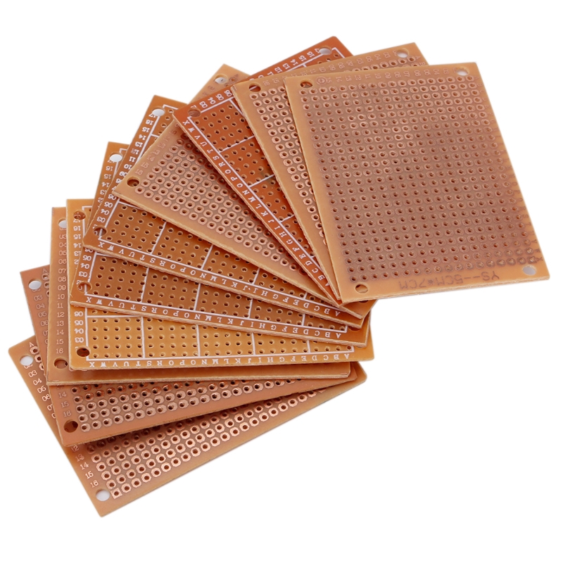 บอร์ดวงจรทองแดง pcb bakelite 10 ชิ้น | Shopee Thailand