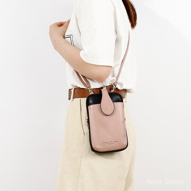 Mini Shoulder Bag Cell Phone Pocket Women Bags Patchwork Small ...