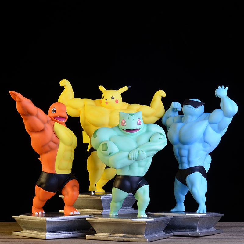 FIGMA โมเดลฟิกเกอร์ Pokemon Pikachu 3D Led เปลี่ยนสีได้ สําหรับเก็บสะสม ...