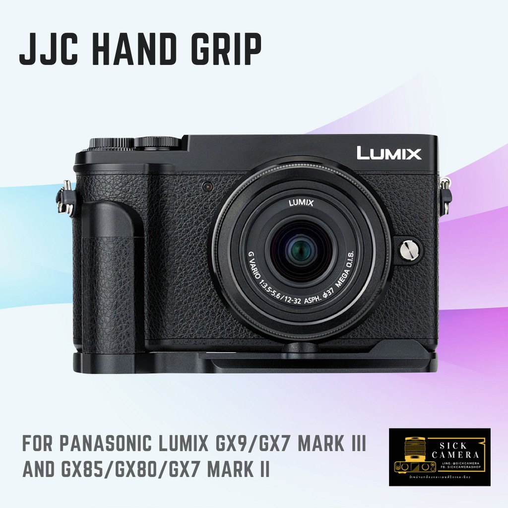เคส JJC Hand Grip HG-GX9 สำหรับ Panasonic GX9 GX7 Mark III และ GX85 GX80 GX7 Mark II อ่าน ...