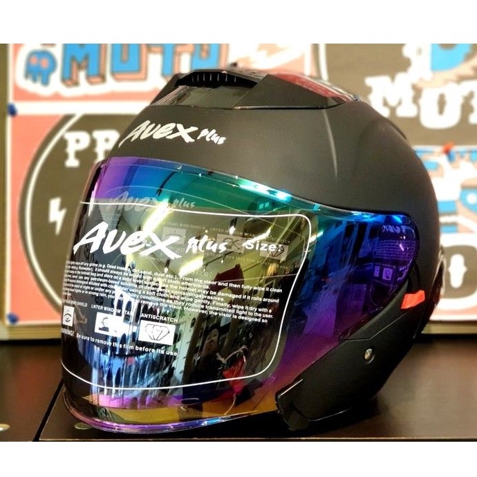 หมวกกันน็อกเด็ก เต็มใบ Avex B.Boy หมวกกันน็อคเด็ก สำหรับเด็กอายุ 2-4 ขวบ รอบหัว 47-51cm ...