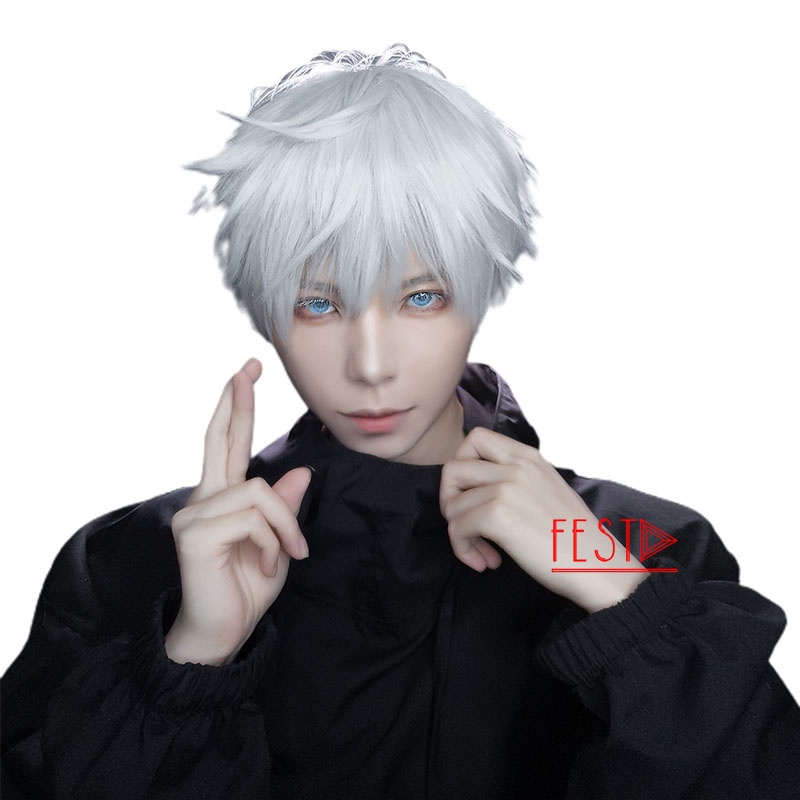 เรียกดูความนิยมภายใน 7 วันAnime Jujutsu Kaisen Gojo Satoru Short White ...