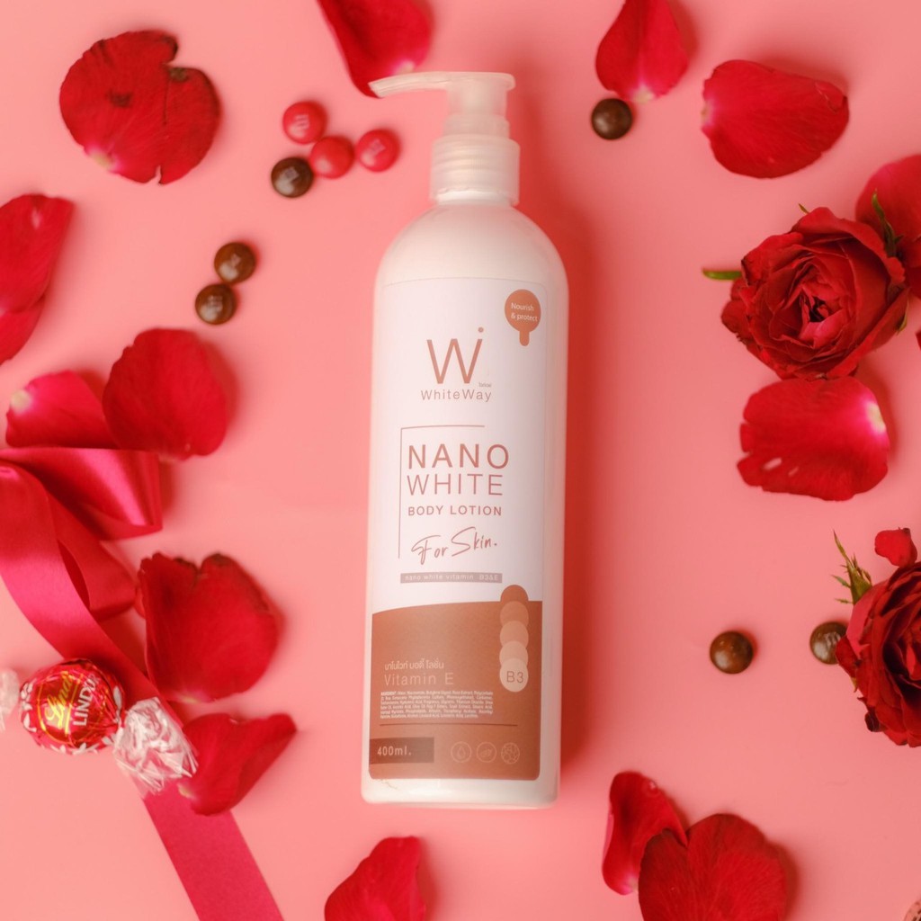 โลชั่นบำรุงผิวขาวไวท์เวย์ White Way Body lotion ขนาด 400 ml. - deena_chopshop - ThaiPick