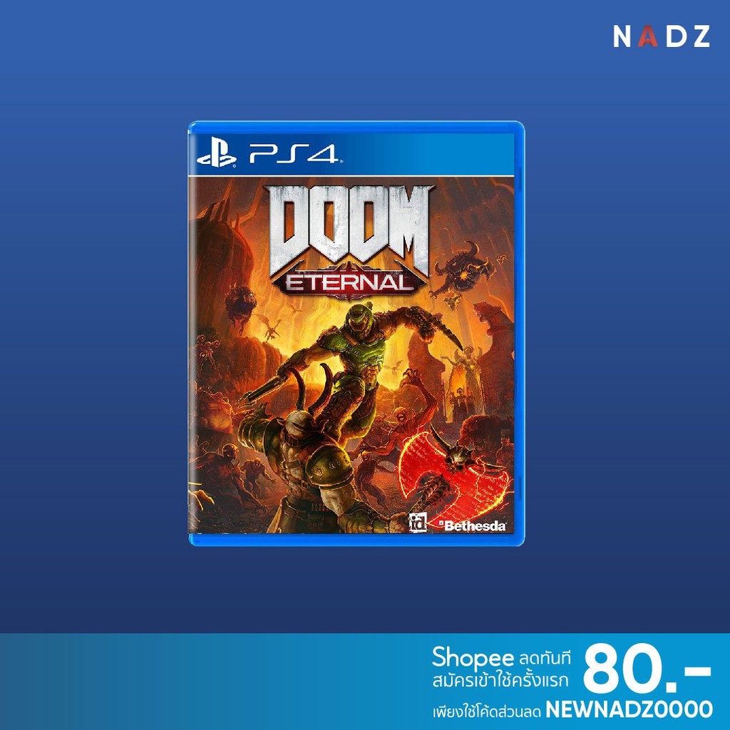 PlayStation 4: Doom Eternal (R1)(EN) - nadz.officialshop - ThaiPick