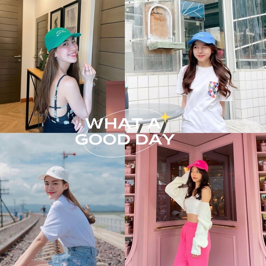 หมวกแก๊ป what a good day by asissyclub️️ - asissy.club - ThaiPick