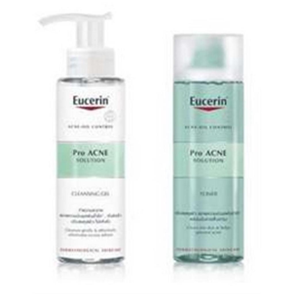 Eucerin Pro ACNE SOLUTION Cleanser 200ml and Toner 200ml - ki9228 ...