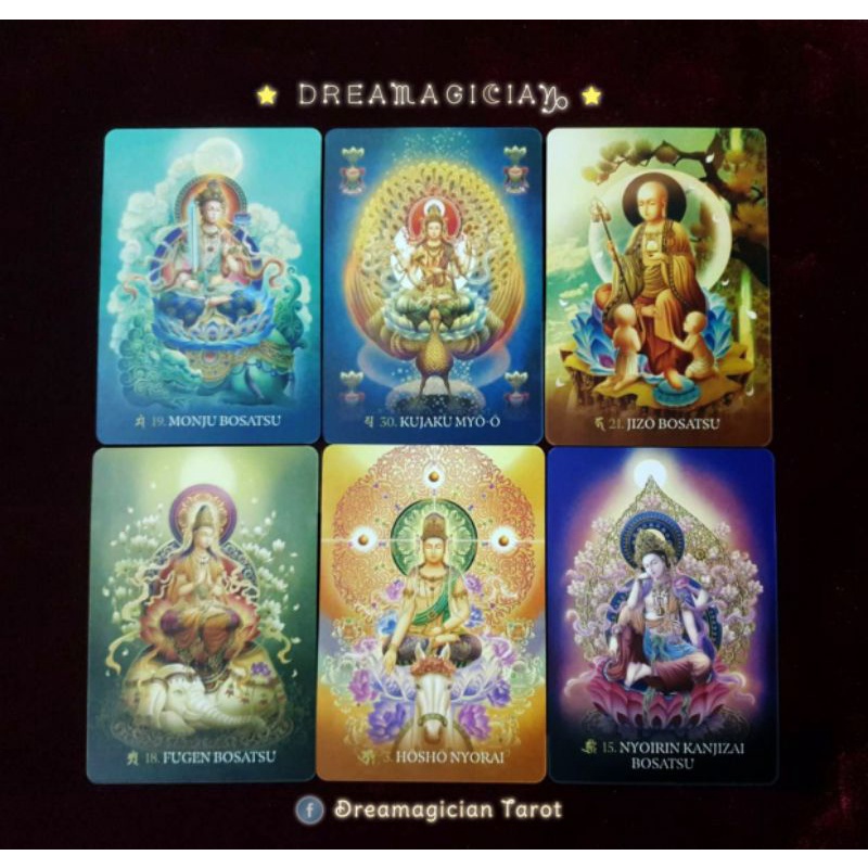 The Esoteric Buddhism Of Japan Oracle Cards ไพ่ออราเคิลแท้ลดราคา ไพ่เทพ ...