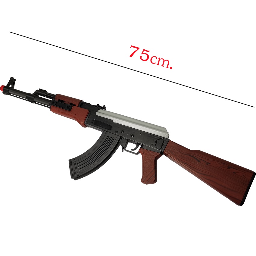 PACKTOY ปืนของเล่น ปืนอัดลม AK123 ชักยิงทีละนัดใช้ลูกได้4แบบ มีลูก1ถุง ...