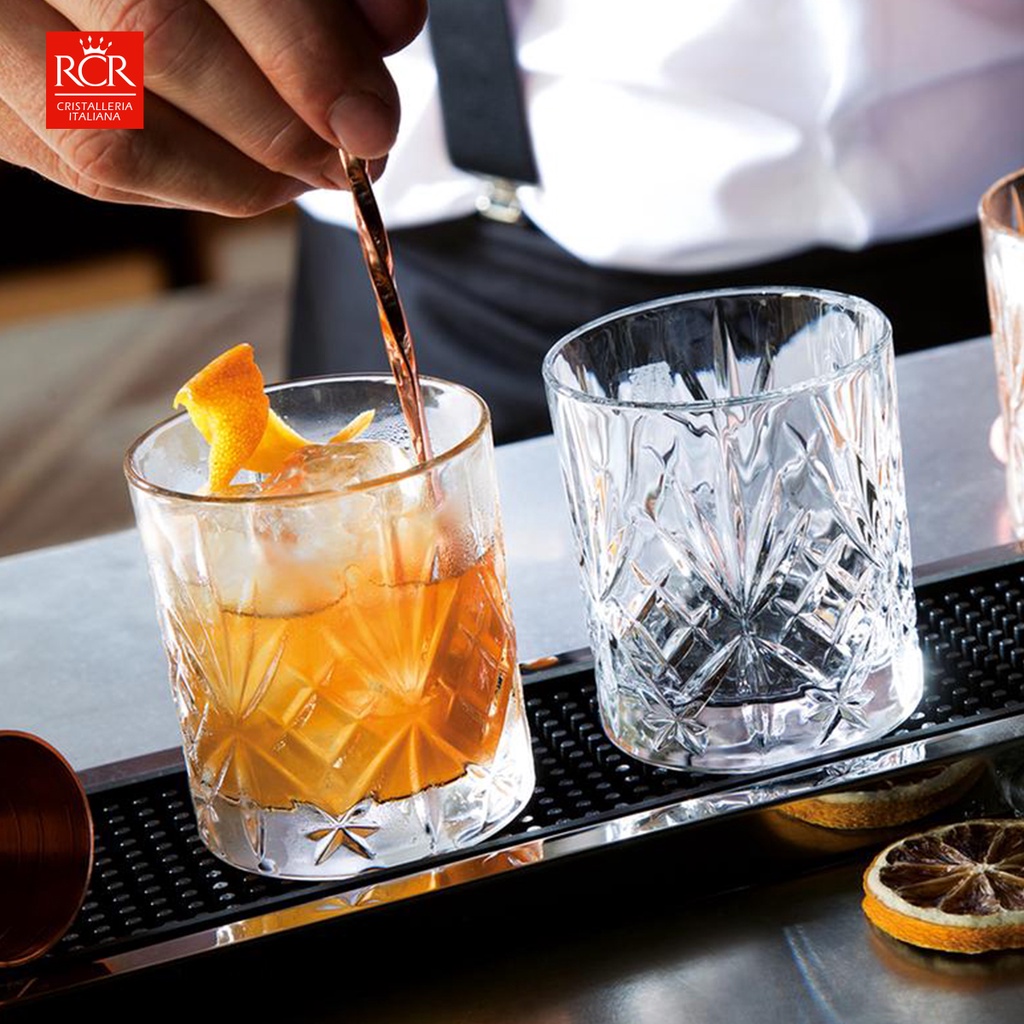 แก้วน้ำสั้น RCR Timeless DOF tumbler 310 ml แก้วน้ำ แก้วคริสตัล แก้วน้ำ ...