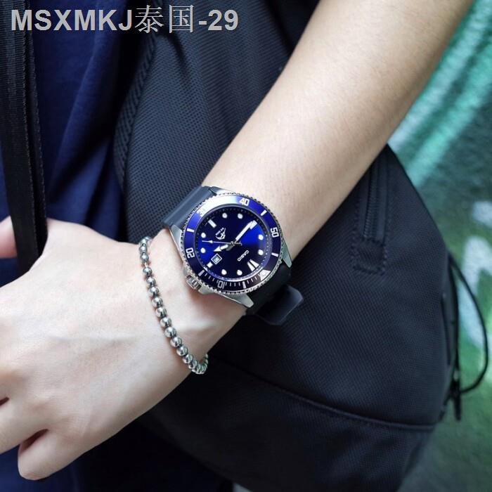 Casio นาฬิกาข้อมือ Duro 200 MDV-106-1 (สีดำ)（blue）(ของแท้100% ...