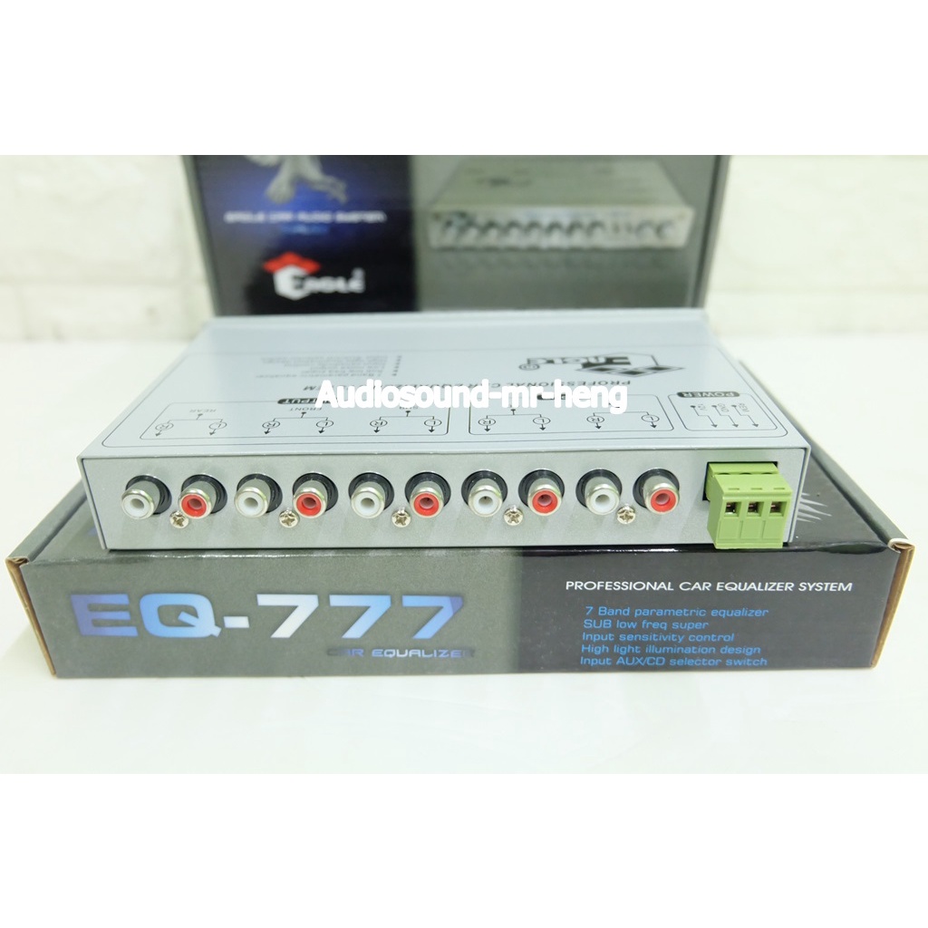 ปรีแอมป์ แอมป์รถยนต์ 7แบน Eagle EQ-777 โมโรงงานเสียงดี ของใหม่ - hengza002 - ThaiPick