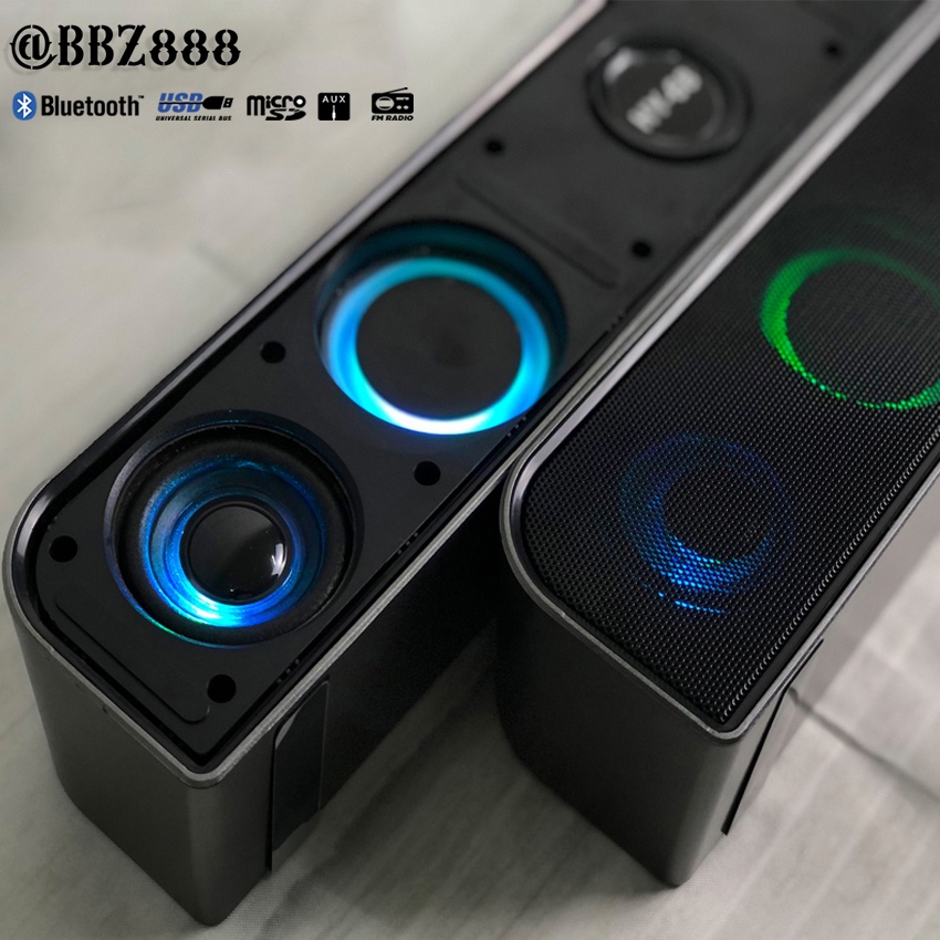 ลำโพงบลูทูธ Sounds bar รุ่น HY-68ลำโพงบลูทูธ ดีไซน์เรียบหรู รุ่น HY-68 ลำโพง Sounds bar มีระบบไฟ ...