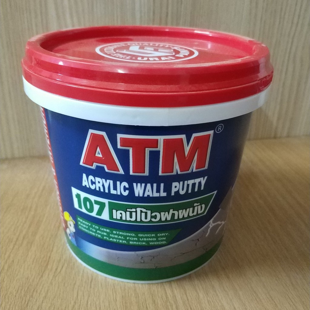 เคมีโป้วฝาผนัง (ACRYLIC WALL PUTTY) ATM A-107 | Shopee Thailand