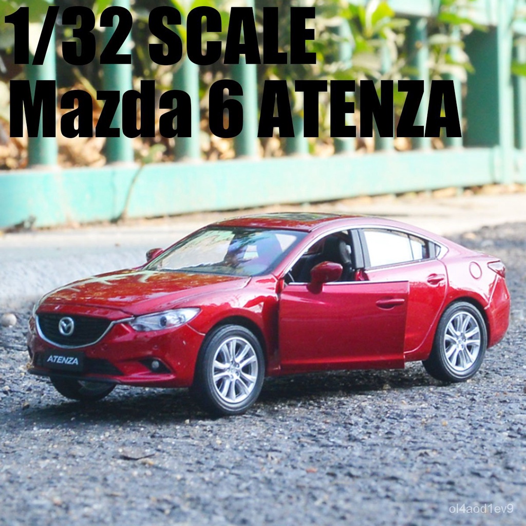 New 2021 1:32 Mazda 6 ATENZA Alloy Car Model Die Cast Toy With Sound ...