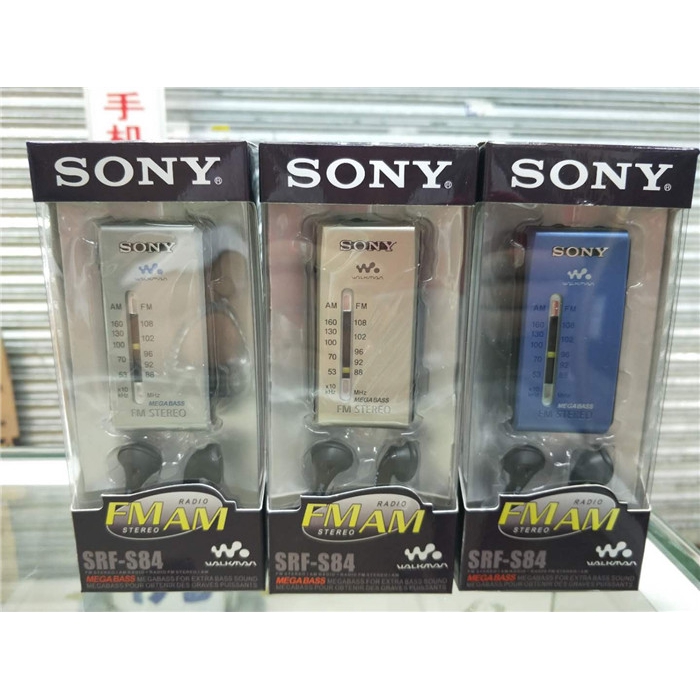 Sony srf-s84 Print AM FM 2 Wave Pocket Portable Manual Classic OD2r - 0ny115rp5e - ThaiPick