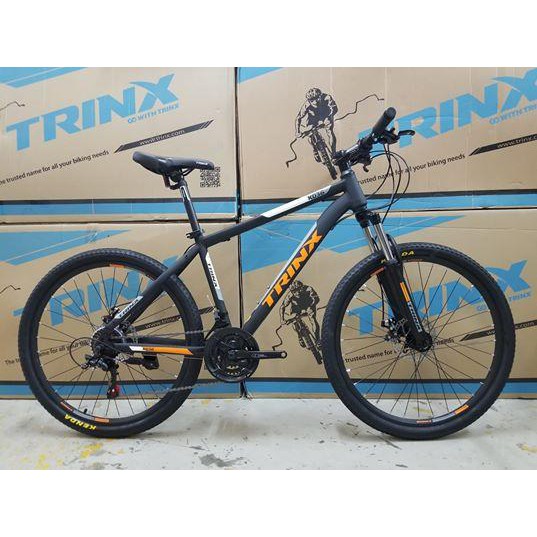 จักรยานเสือภูเขา TRINX รุ่น K036 เฟรมเหล็ก 21 สปีด Shimano 2019 ...