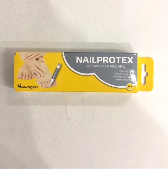 Nailprotex ผลิตภัณฑ์บำรุงเล็บ ใช้ง่ายลักษณะเป็นปากการะบาย ทาวันละ 2 ...