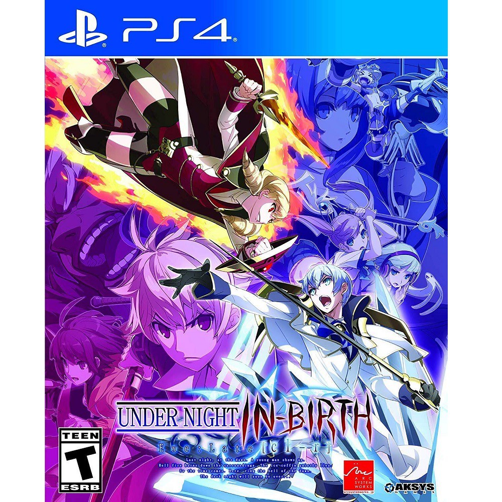Under Night In Birth Exe:Late[clr] PS4 (Digital Download) | Shopee Thailand