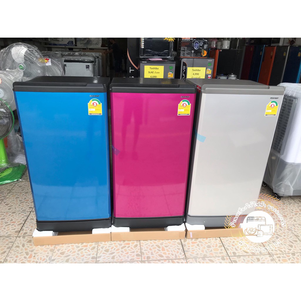 SHARP ตู้เย็น 1 ประตู 5.2 คิว รุ่น SJ-G15S | Shopee Thailand