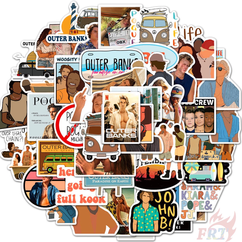 Outer Banks - Series 02 TV Shows สติ๊กเกอร์ 50PcsSet DIY Fashion Decals ...