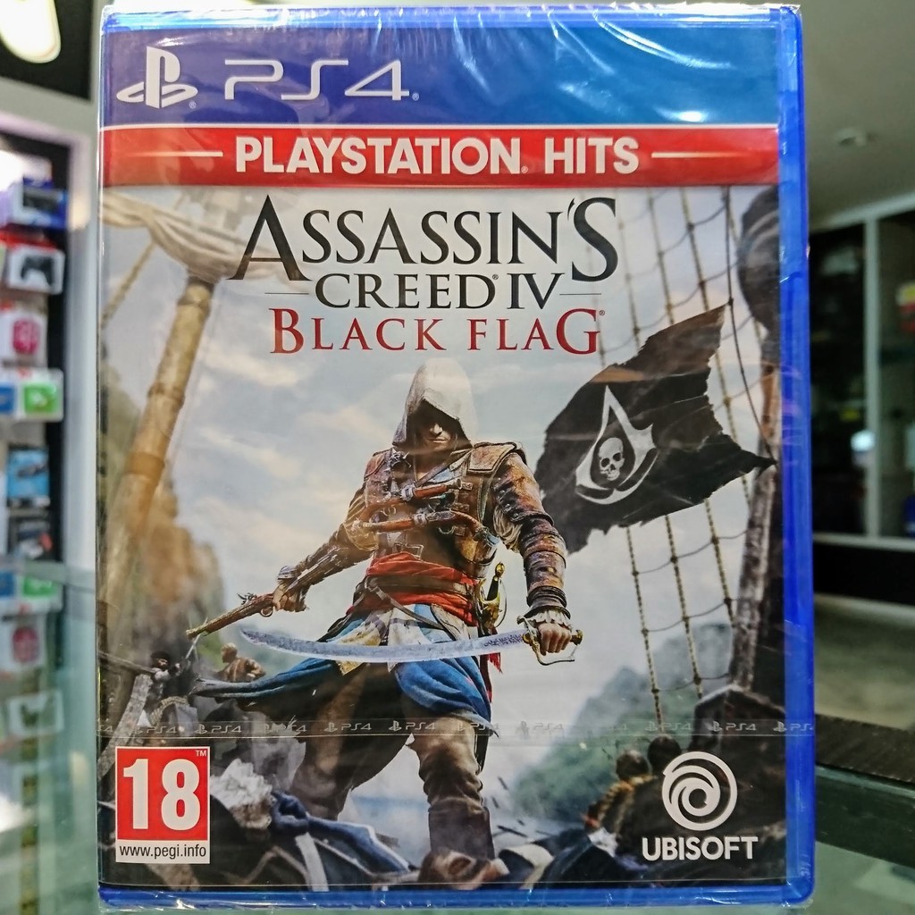 (ภาษาอังกฤษ) มือ1 Assassin's Creed IV Black Flag Playstation Hits แผ่น ...