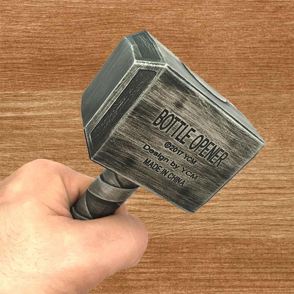 KC ที่เปิดขวดเบียร์มัลติฟังก์ชั่ค้อนของที่เปิดขวดเบียร์รูป Thor พร้อม ...